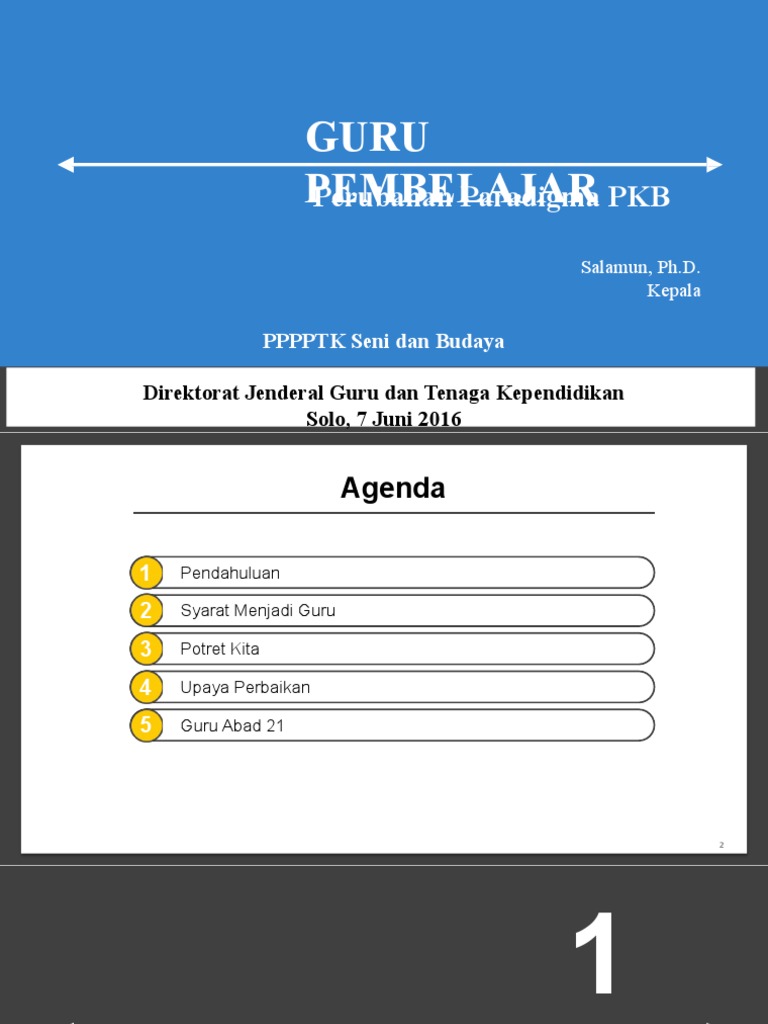 Perubahan Paradigma PKB | PDF