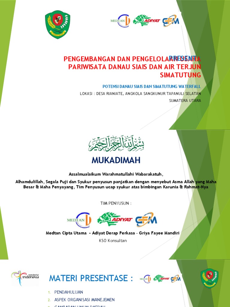 Presentase Danau Siais | PDF | Perjalanan | Sains & Matematika