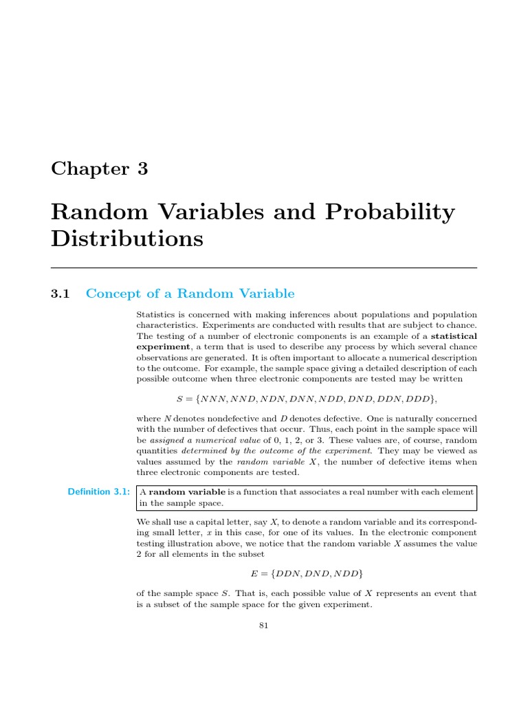 Walpole 2012 Textpages For Topic4 | PDF | Probability Distribution | Random Variable