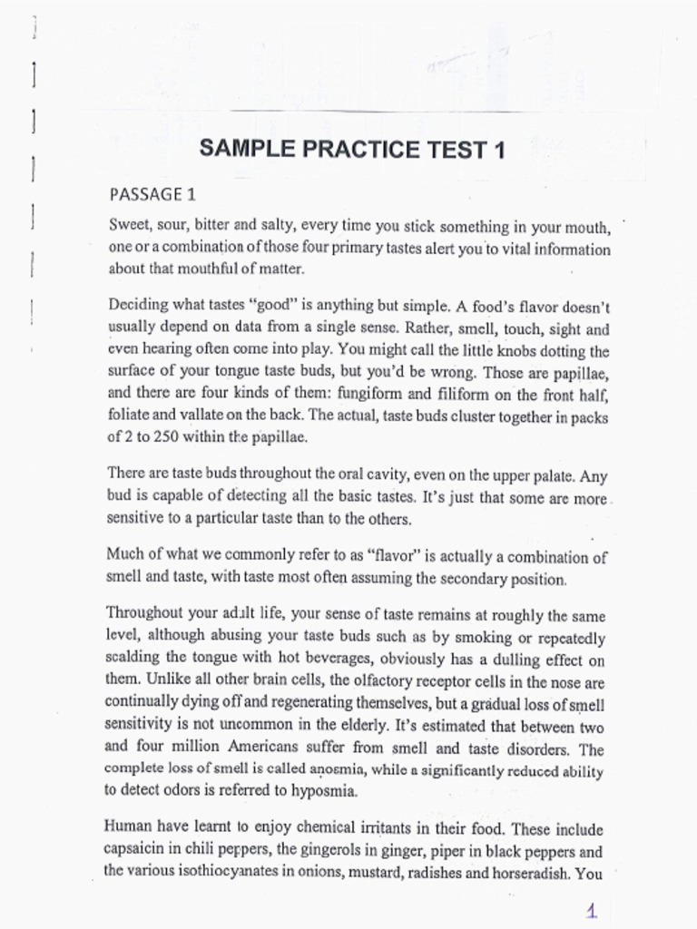 VSTEP Reading Practice Test 1 | PDF