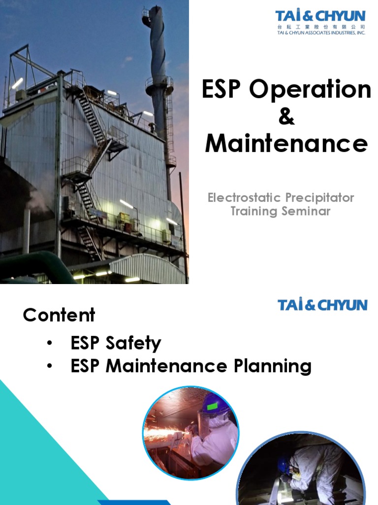 ESP Operation and Safety Guidelines | PDF | Personal Protective ...