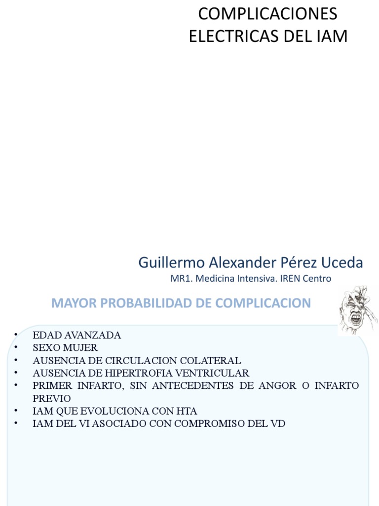Guillermo Alexander Pérez Uceda: MR1. Medicina Intensiva. IREN Centro | PDF