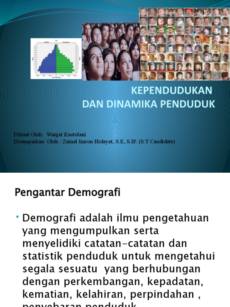 Geografi PENDUDUK 1 | PDF