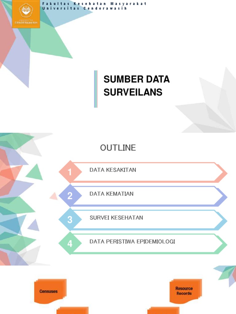 Materi 2. Sumber Data Surveilans | PDF