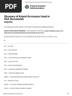 Aviation Abbreviations and Acronyms | PDF | Air Traffic Control | Avionics
