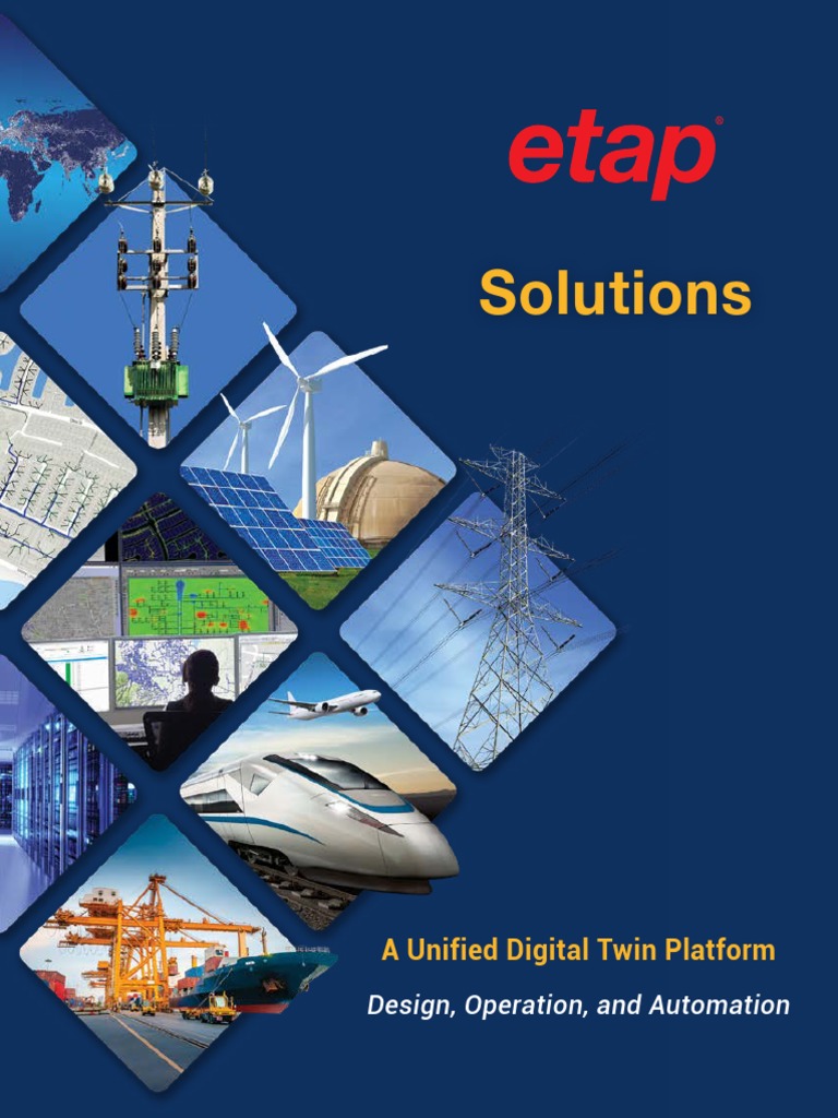 Etap Solutions Overview | PDF | Electrical Grid | Electric Power ...