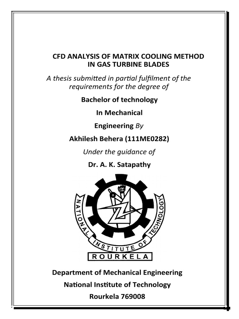 Analysis of Internal Matrix Cooling Methods for Improving Heat Transfer ...