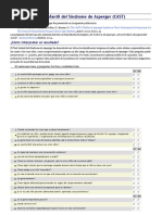 Test Infantil de Asperger (CAST) | PDF | Autismo | Síndrome de Asperger