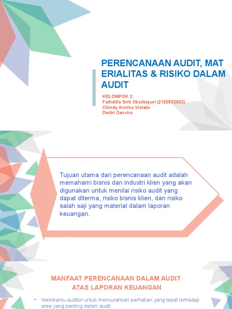 Slide Perencanaan Audit | PDF