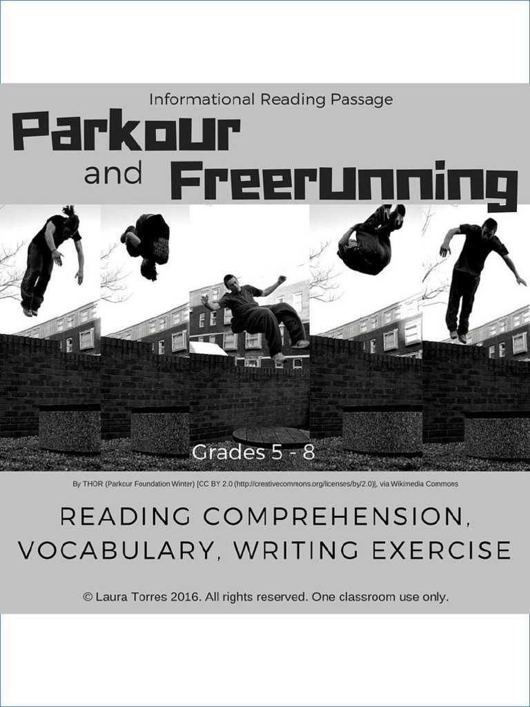 4 - Informational Reading Passage - Parkour and Freerunning | PDF ...