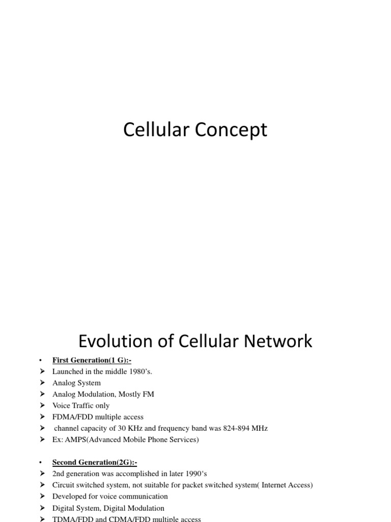 Cellular Concepts | PDF | Cellular Network | Lte (Telecommunication) Cellular Concepts | PDF | Cellular Network | Lte (Telecommunication)