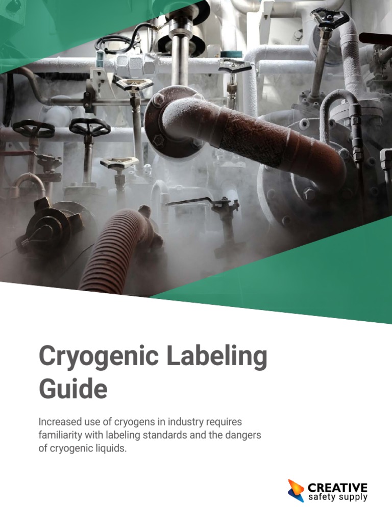 Cryogenic Labeling Guide | PDF | Cryogenics | Liquids