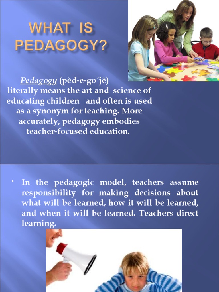 What Is Pedagogy Part 1 | PDF | Pedagogy | John Dewey