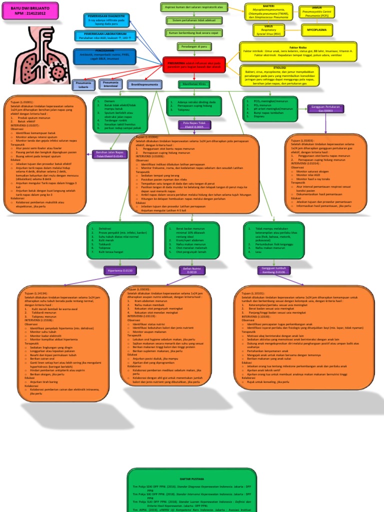 WOC Pneumonia Pada Anak | PDF
