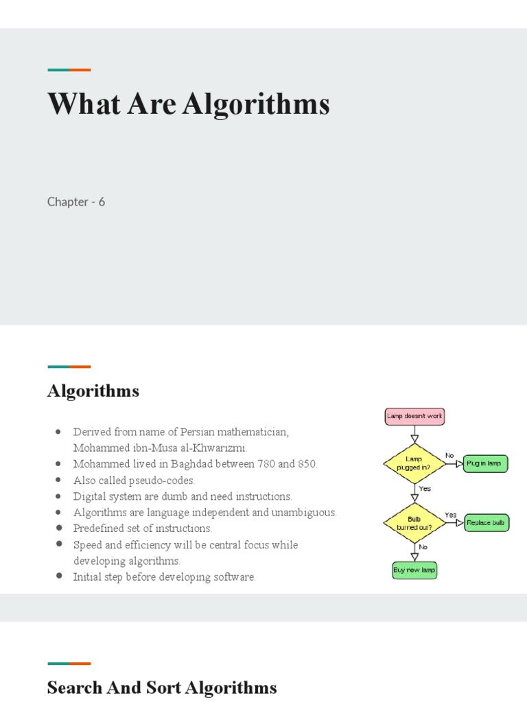 Ch6-What Are Algorithms | PDF | Algorithms | Dynamic Programming