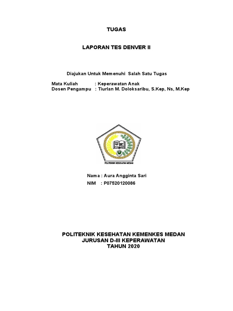 Laporan Tes Denver II | PDF