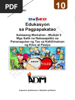 Q2 EsP 10 - Module 6 | PDF