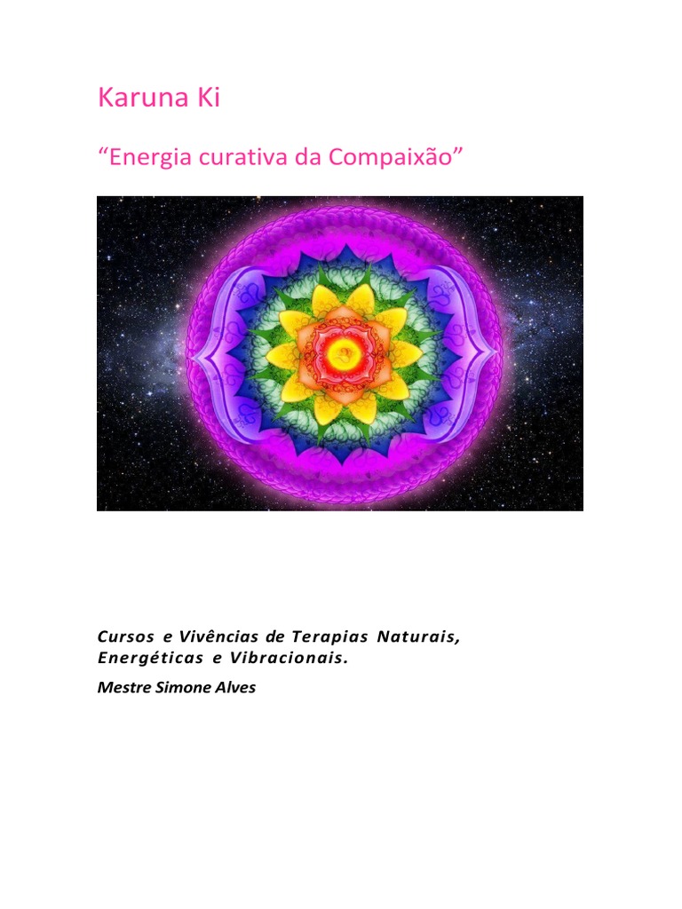 Karuna Reiki - Apostila Completa (Nivel1,2,3) | PDF | Amor | Reiki