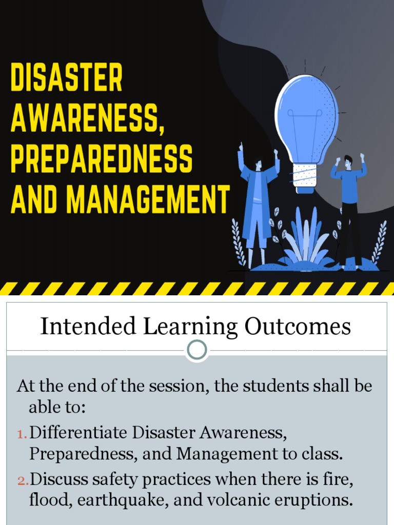 2020 Disaster Awareness, Preparedness and Management-1 | PDF ...