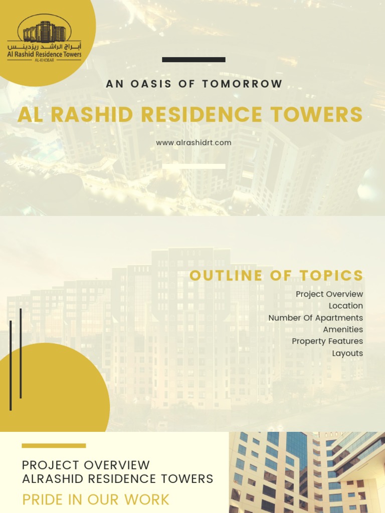 Al Rashid Residence Towers Profile | PDF