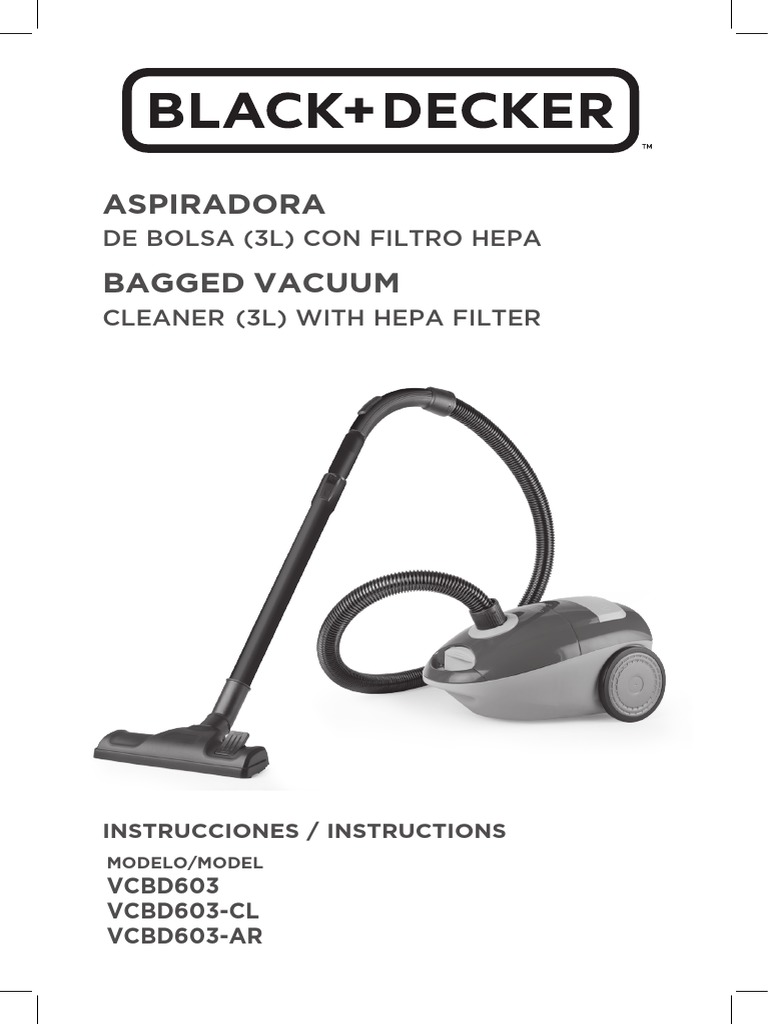 Vcbd603uc R2 | PDF | Enchufes y tomas de corriente alterna | Aspiradora