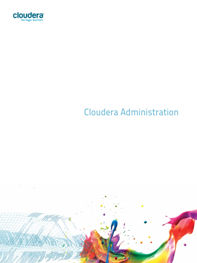 Cloudera Administration | PDF | Apache Hadoop | Trademark