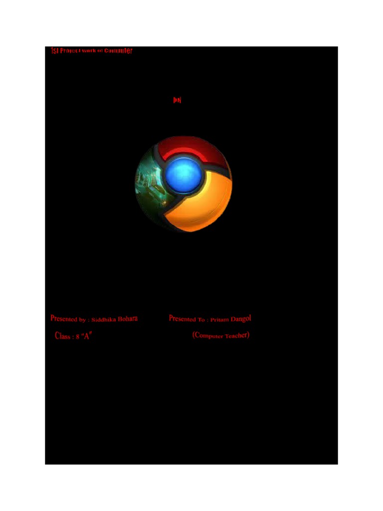 Chrome Pdf Software Computer Science