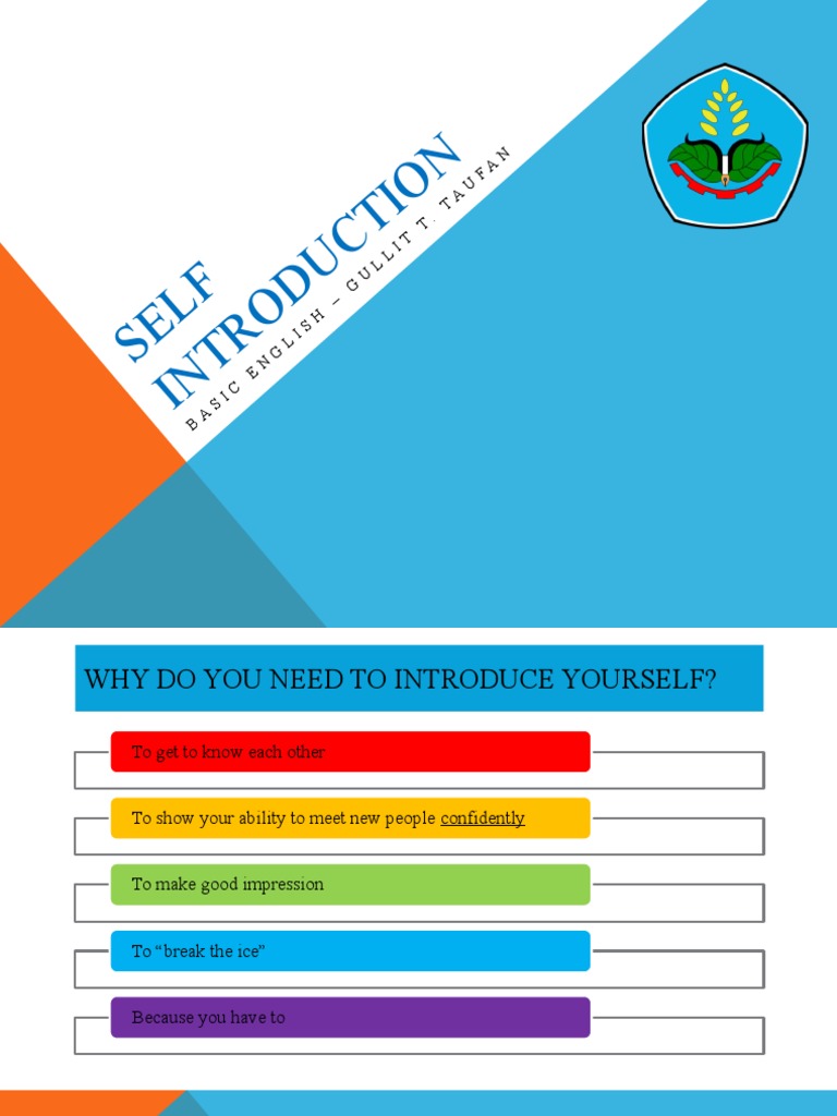 Self Introduction | PDF | Academia