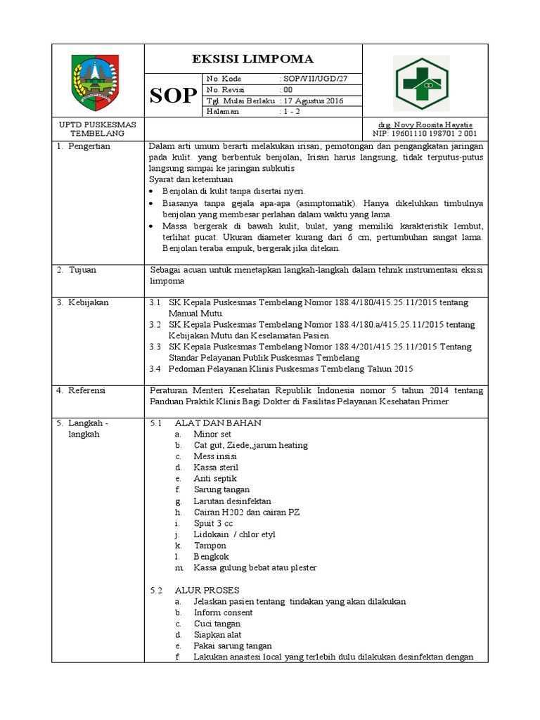 27 Sop Eksisi Limpoma | PDF