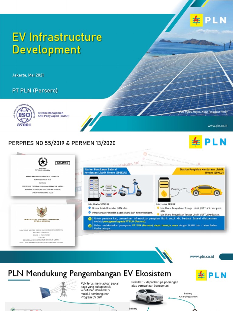PT PLN - EV Infrastructure Development | PDF