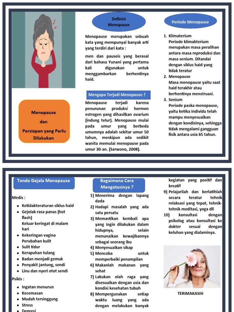 Leaflet Menopause | PDF