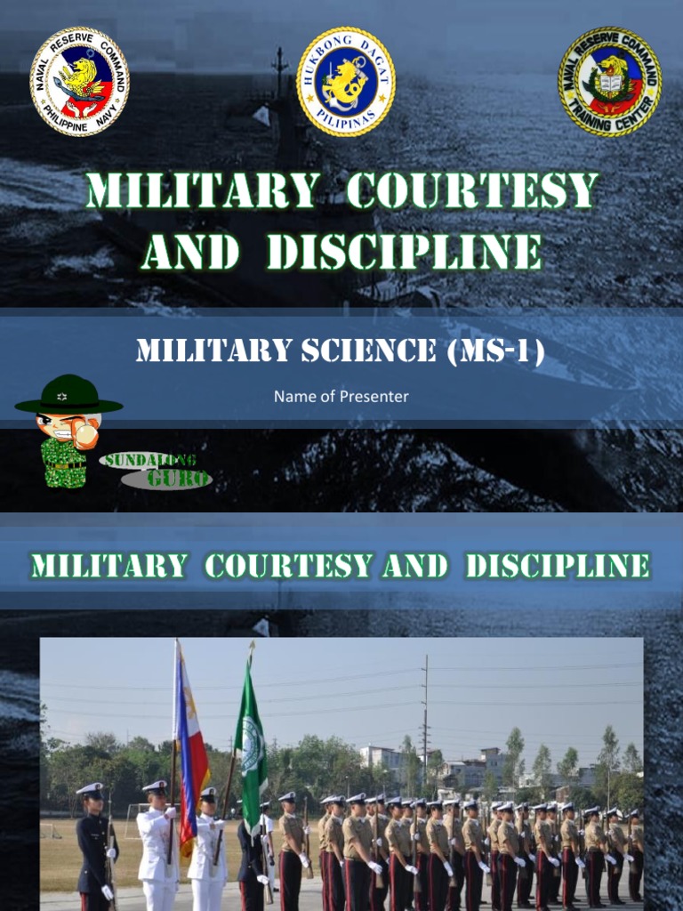 Military Courtesy & Discipline | PDF | National Security | Military Science
