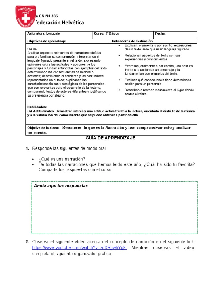 Narración, El Rey Pico de Tordo | PDF | Aprendizaje