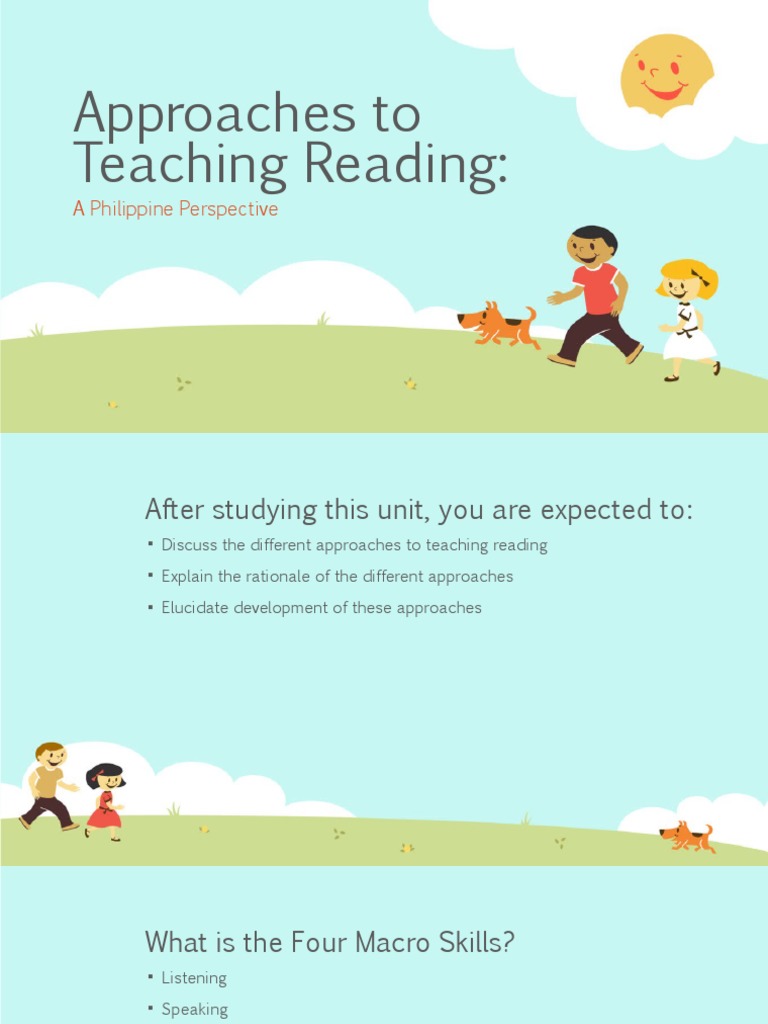 Approaches To Teaching Reading:: A Philippine Perspective | PDF ...