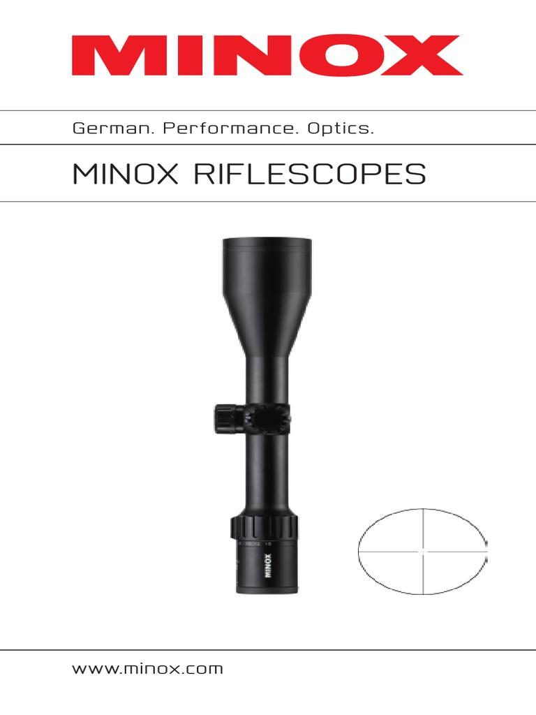 Minox Riflescopes: German. Performance. Optics | PDF | Telescopic Sight ...
