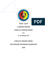 Modul Gamtek Standar Gambar Teknik | PDF