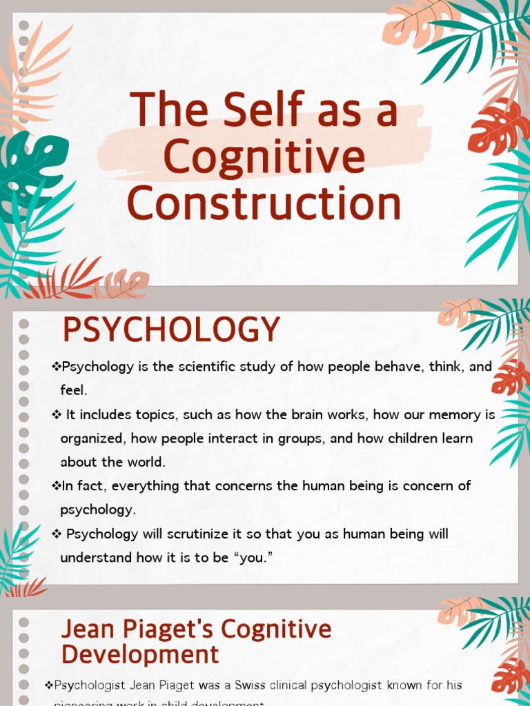 Self Psychology | PDF | Cognition | Thought