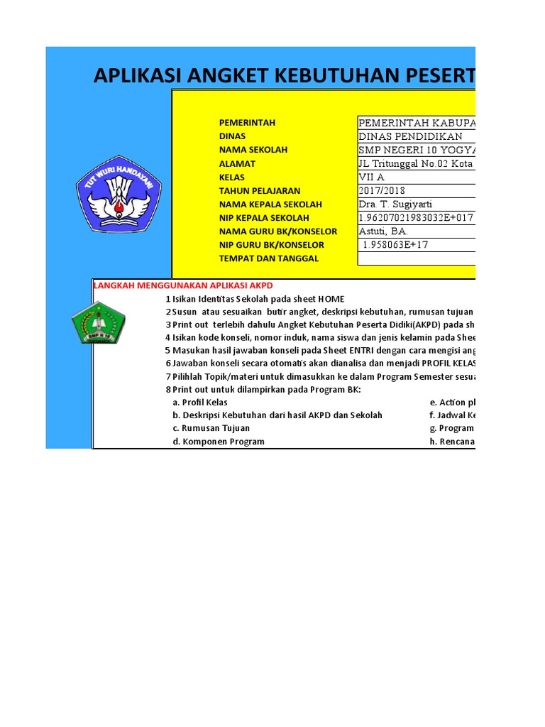 Aplikasi Akpd Smp-Mts Kls 7 - Master | PDF | Kesehatan Holistik | Gaya ...