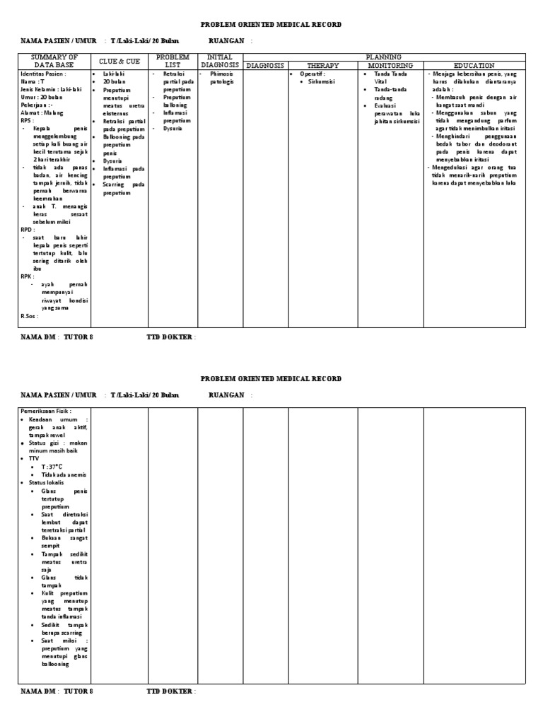 POMR Skenario 5 | PDF