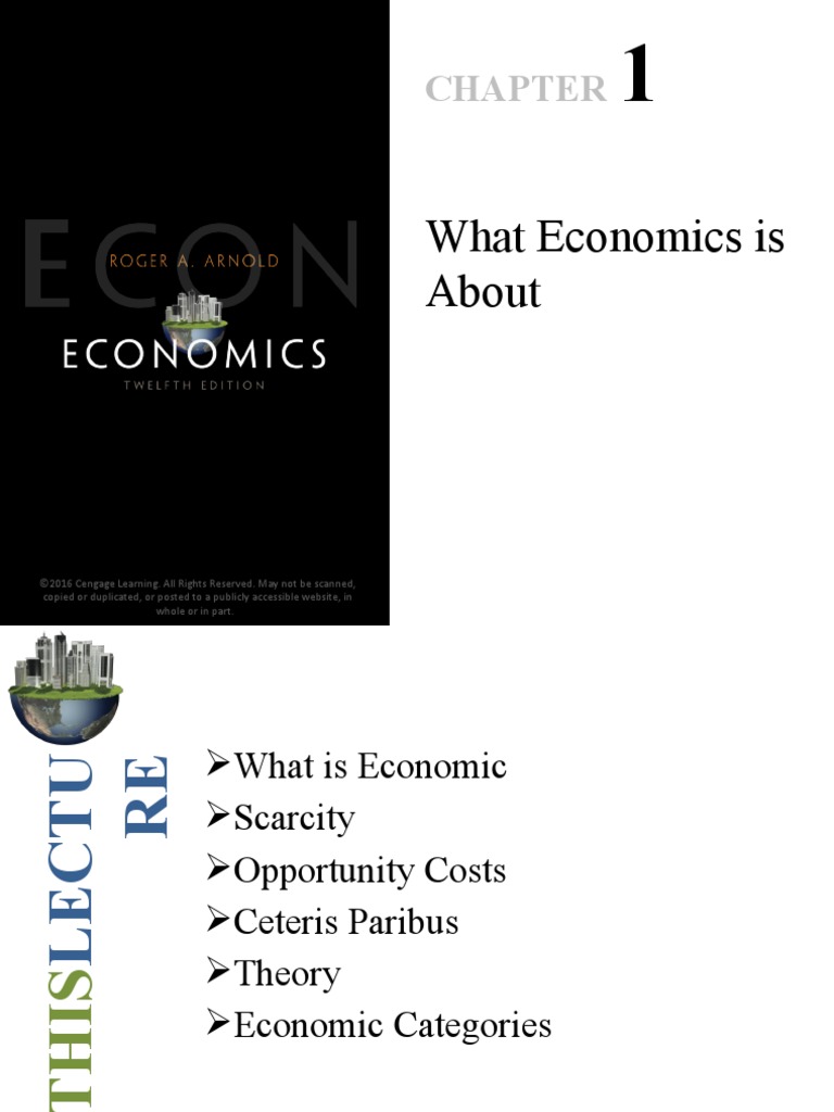 Introduction To Economics | PDF | Macroeconomics | Economics
