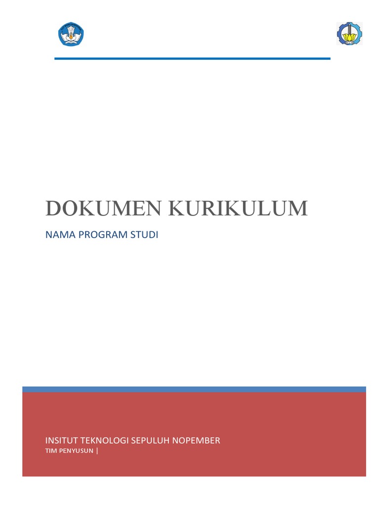 Template Kurikulum ITS 2020 | PDF