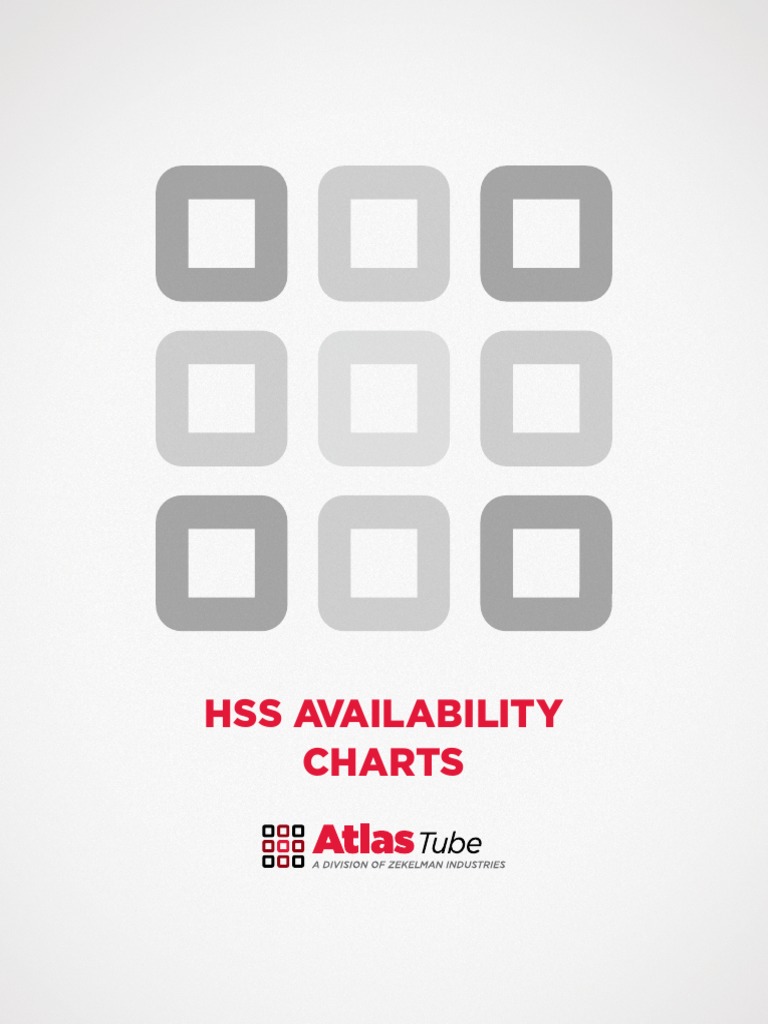 HSS Availability Chart | Download Free PDF | Steel