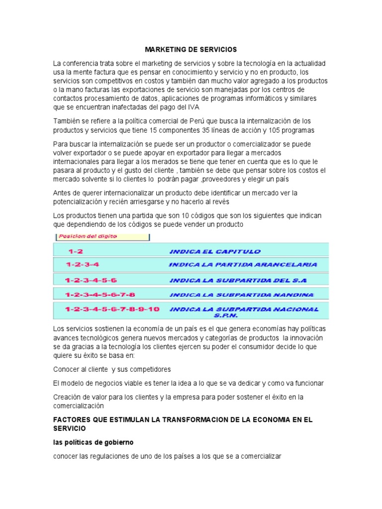 Marketing de Servicios | PDF | Marketing | Mercado (economía)