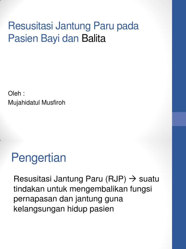 RJP Bayi Dan Balita | PDF | Sains & Matematika