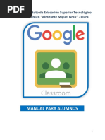 Guía para Iniciar Sesión en Classroom | PDF | Ciencias de la ...