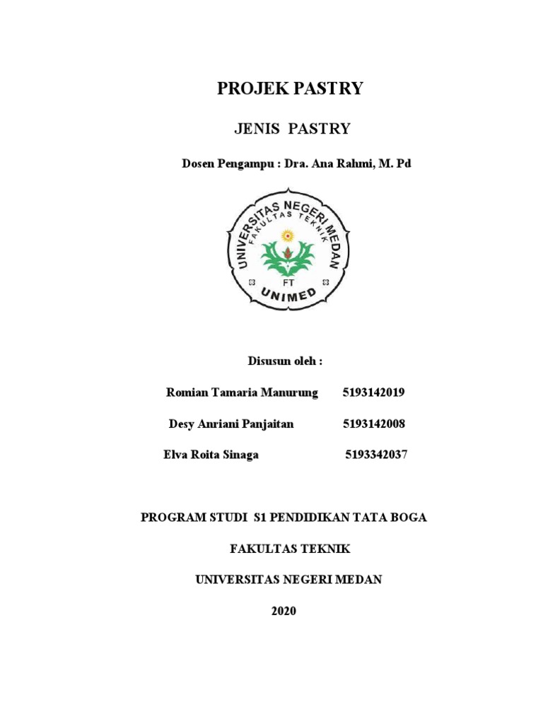 Projek Pastry | PDF
