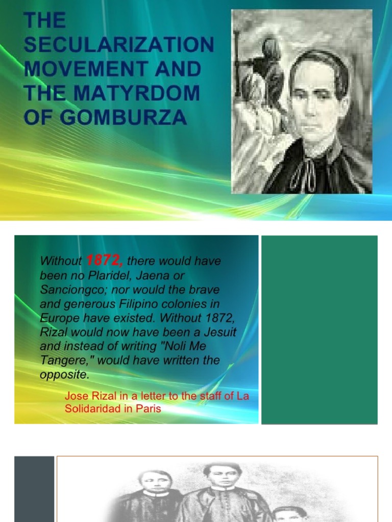 The Effect of Martyrdom of GomBurZa To Jose Rizal | PDF