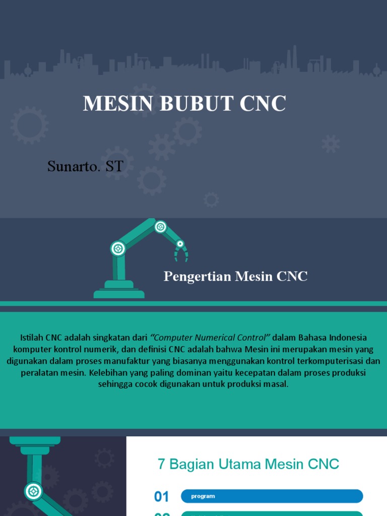 CNC Bubut | PDF