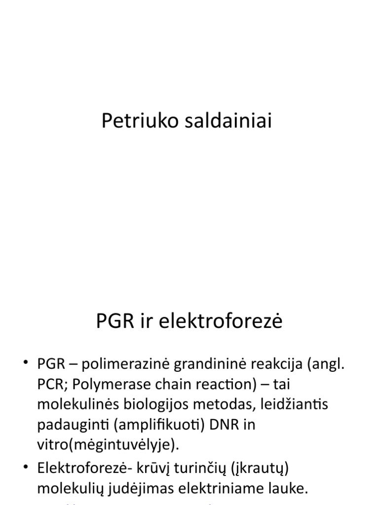 Petriuko Saldainiai | PDF