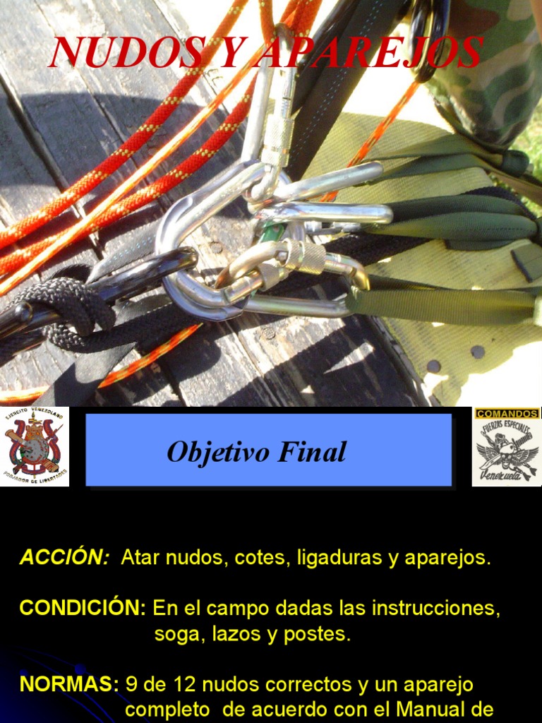 Presentacion Nudos | PDF | Cuerda